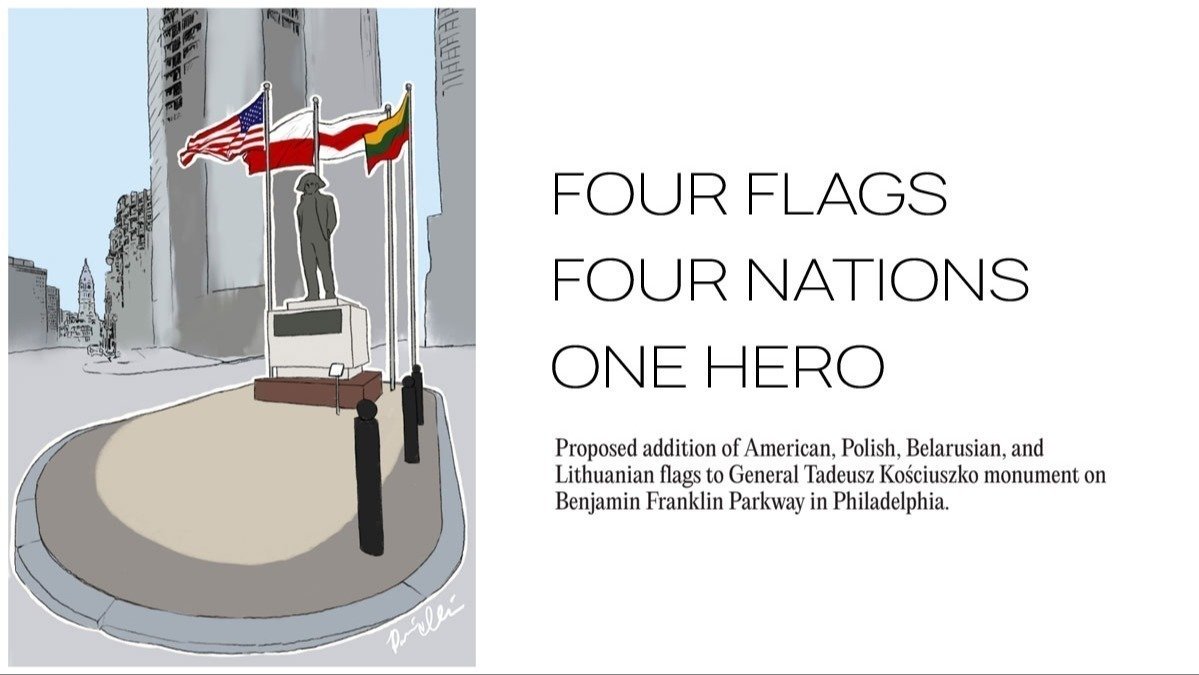 Petition · FOUR FLAGS, FOUR NATIONS, ONE HERO - Tadeusz Kosciuszko ...