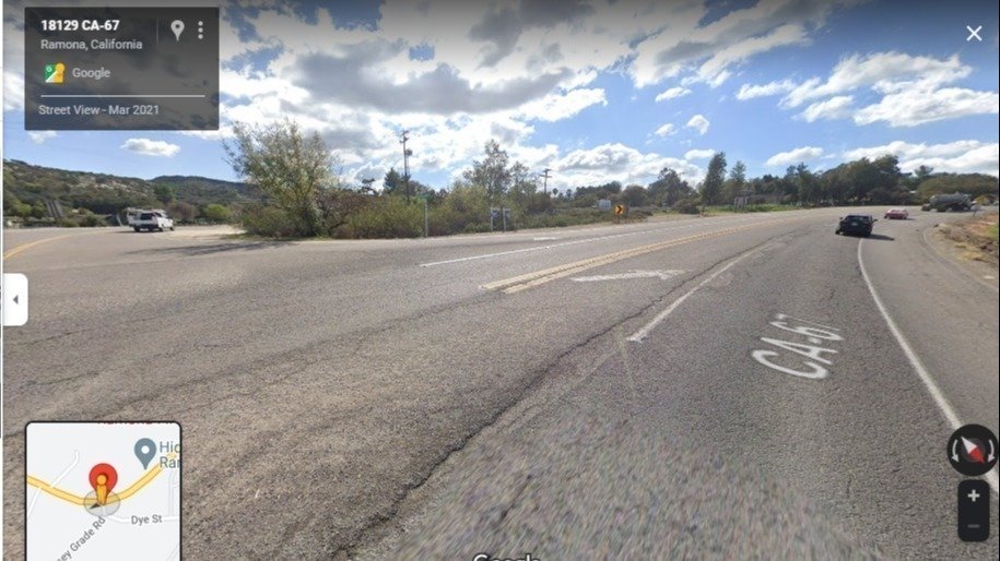 Petition · Ramona 67/Mussey Grade Safety Improvements - United States ...