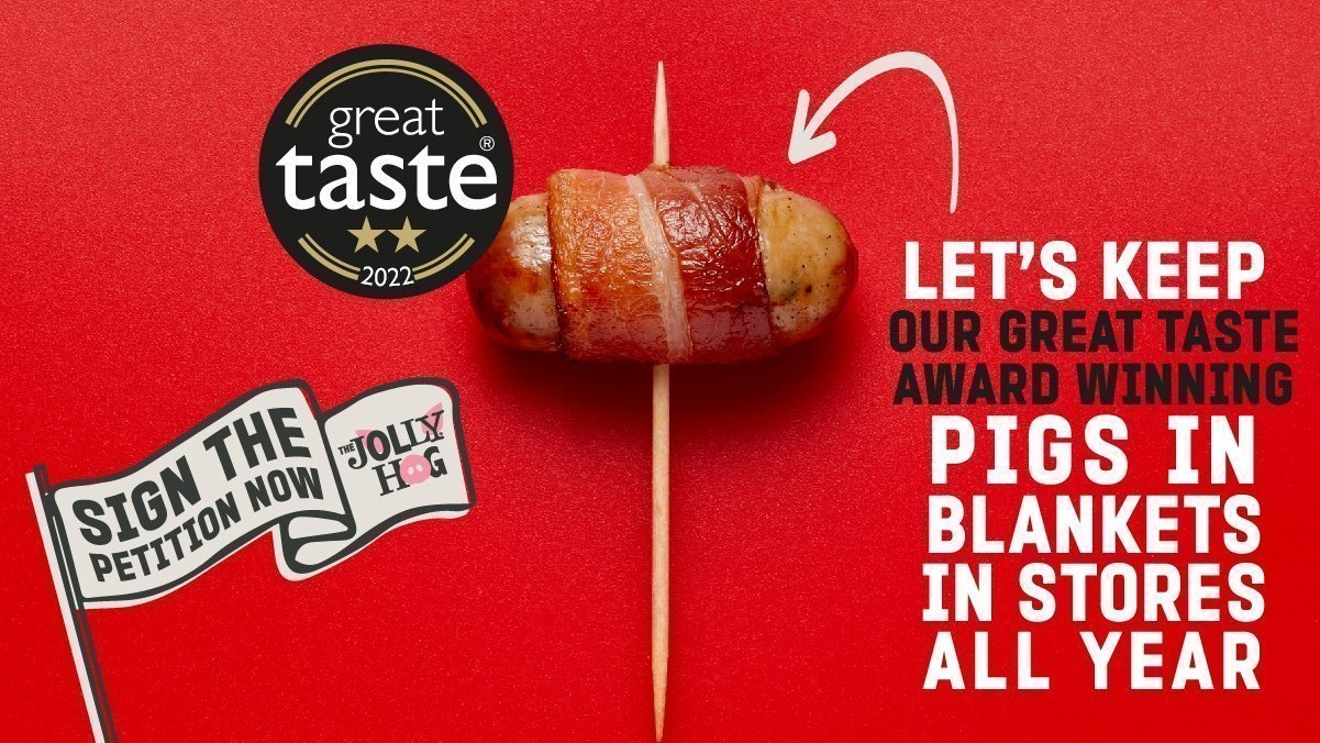 Petition · Keep The Jolly Hog Pigs in Blankets in stores all year round ...