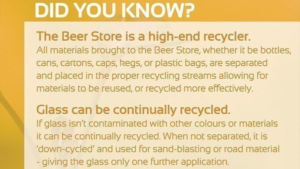 Petition · Keep The Beer Store Recycling Program - Canada · Change.org