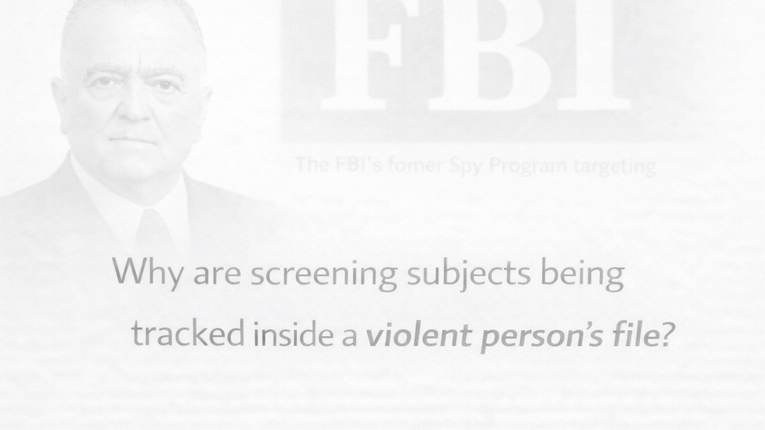 Petition · Demand a Congressional Investigation into the FBI’s Radar ...