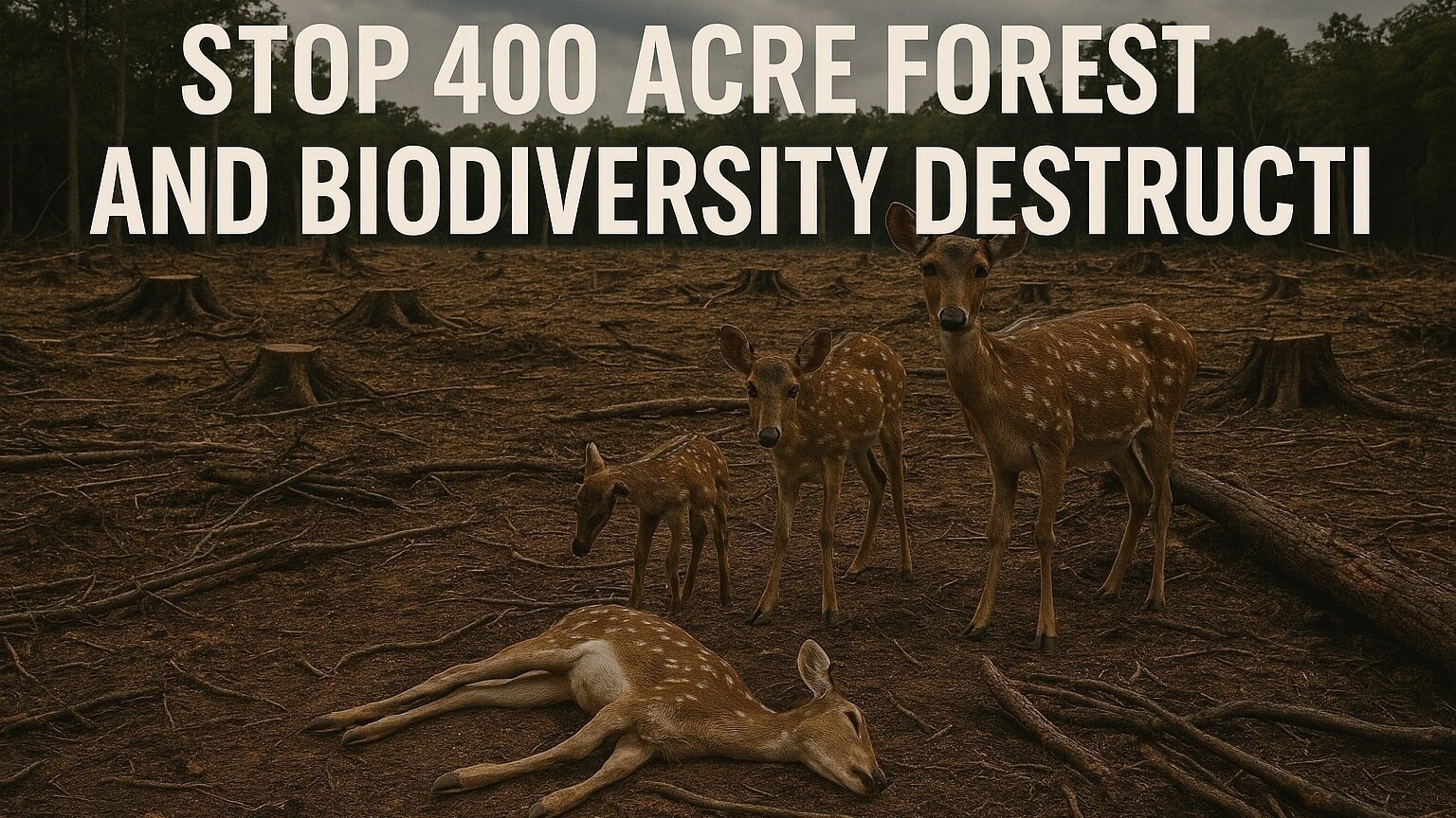 Petition · Stop the 400-Acre Forest Destruction in Telangana ...