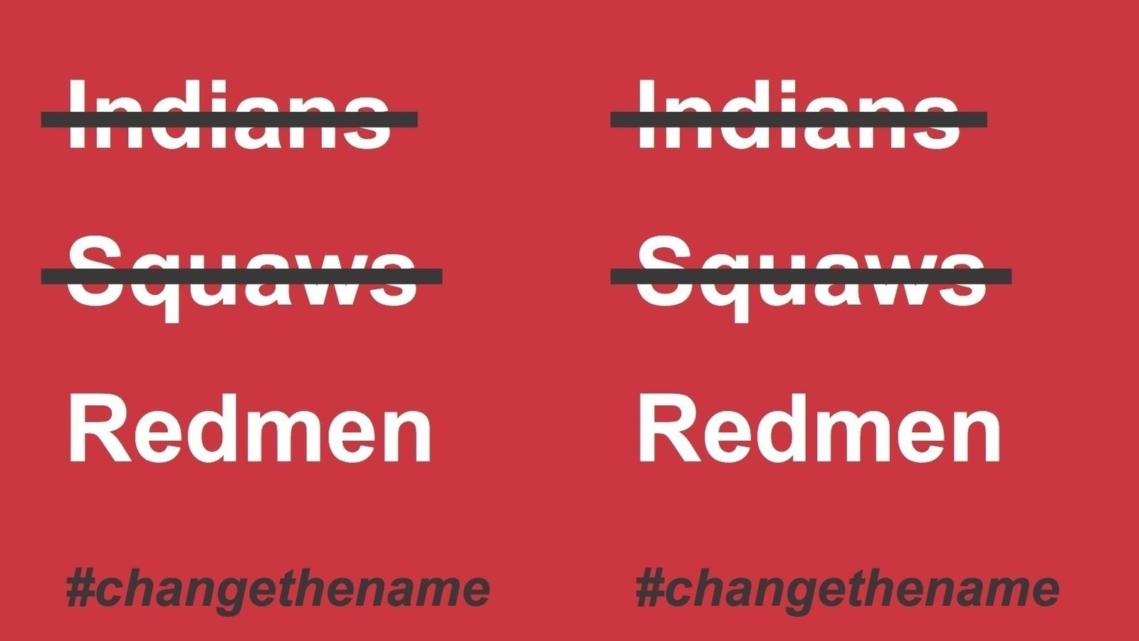 Petition · Change the Redmen Name - Canada · Change.org