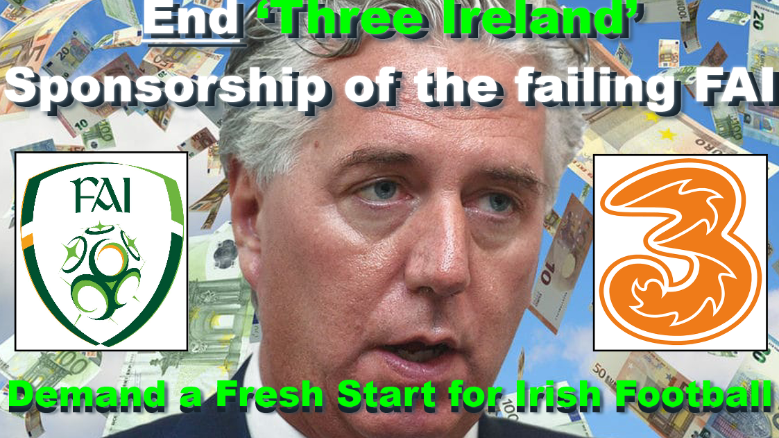 Petition · Three Ireland - Stop Sponsoring FAI whilst current Board ...
