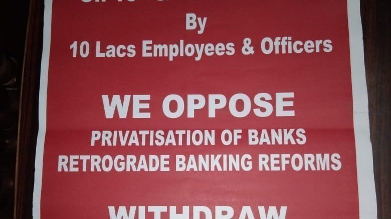 Petition · No to bank privatisation - India · Change.org