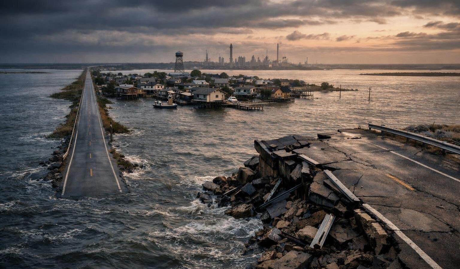 Petition · Rebuild the road connecting Sabine Pass to High Island ...