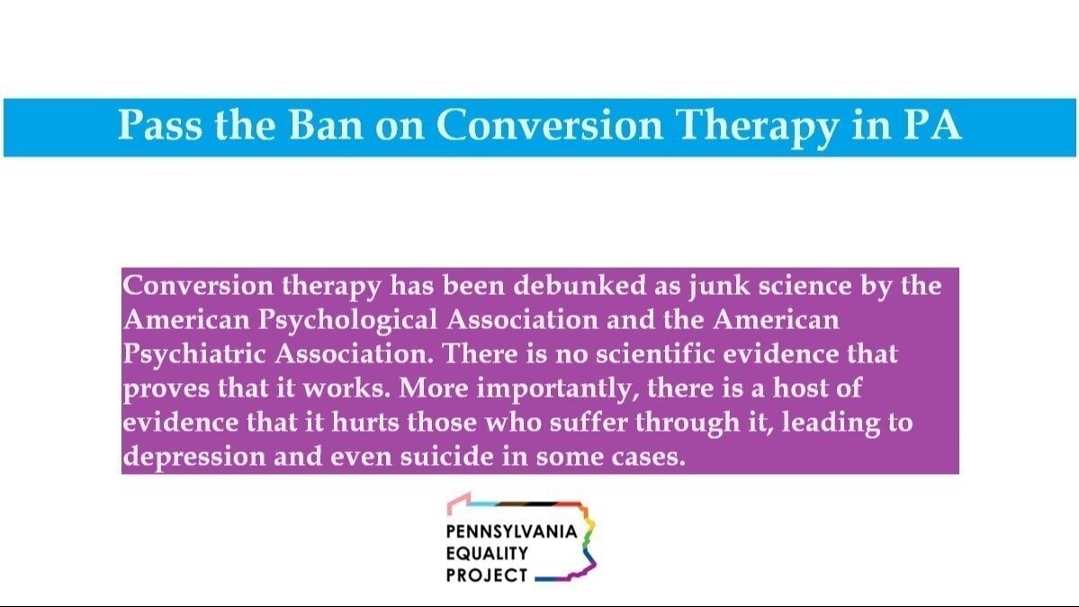 Petition · Ban Conversion Therapy in PA - United States · Change.org