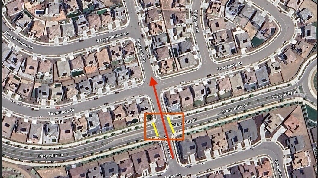 Petition · Request for crosswalk flashing lights and stop sign at ...