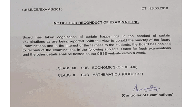 Petition · please protest against cbse decision no re exam of economics ...