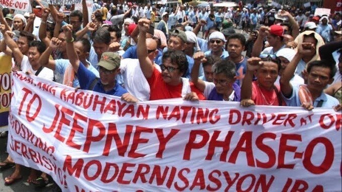 Petition · Grant the petition of jeepney drivers. About stop phase ...