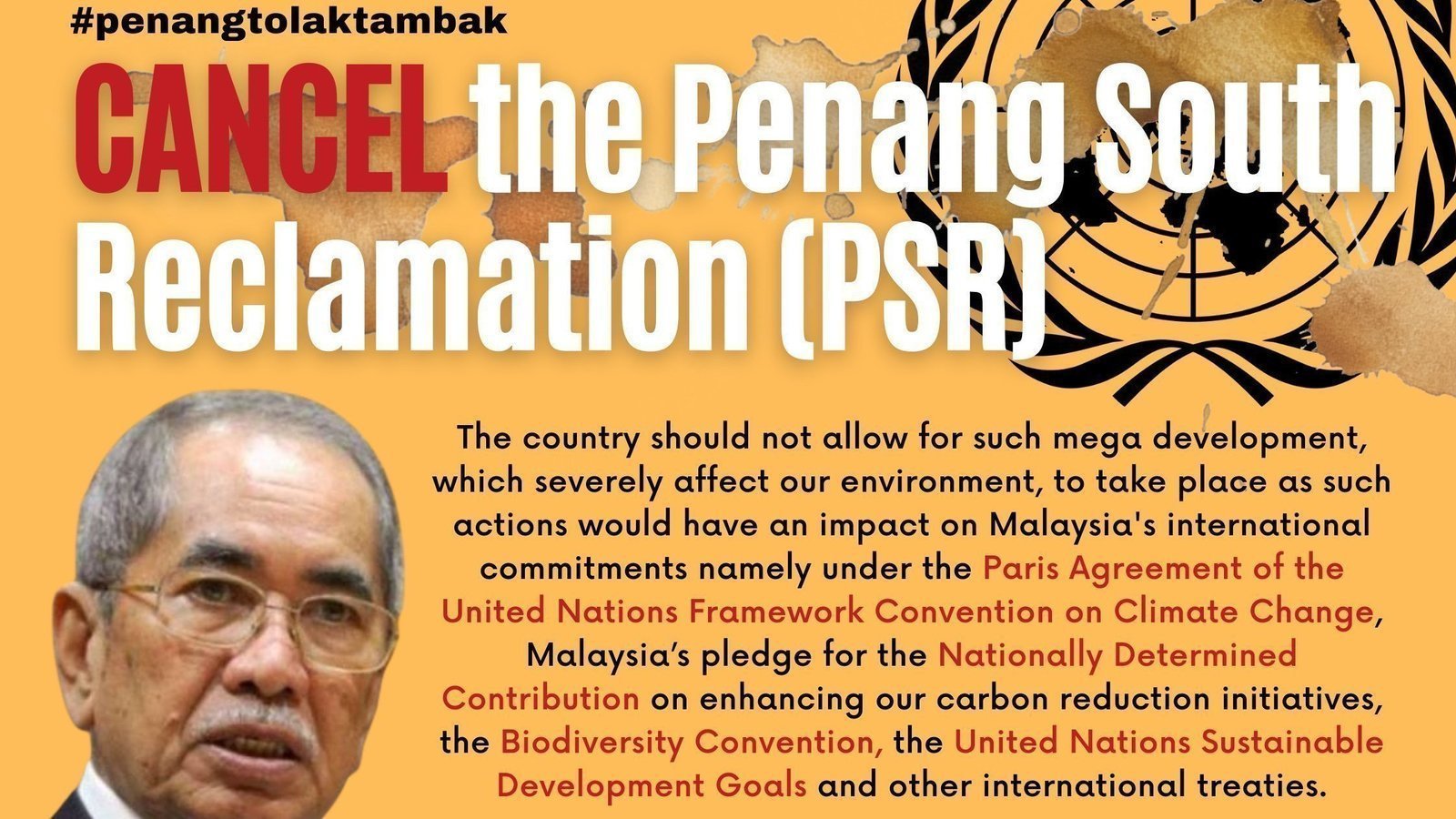Petition update · Minister: Penang reclamation project will cause ...