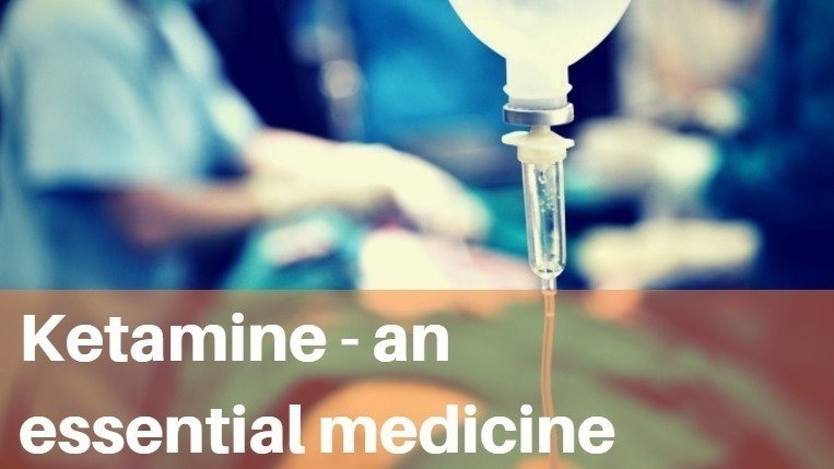 Petition · Ketamine is an essential medicine and should not be re ...