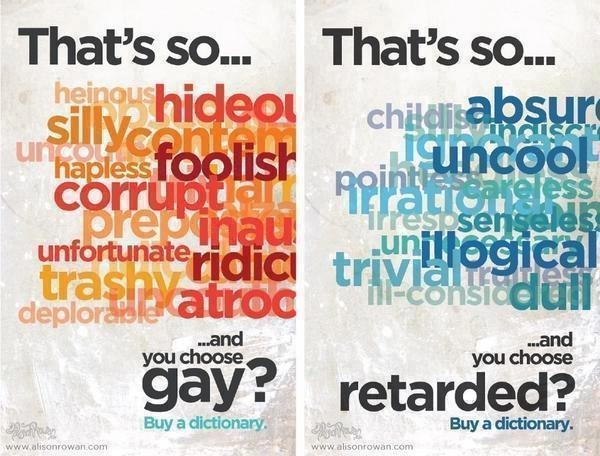 Petition · Stop the use of the word "retarded". - United States ...