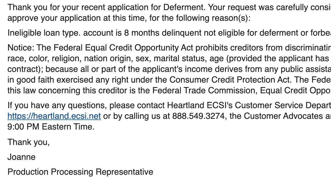 Petition · Student loan company ECSI dishonest practices - United ...