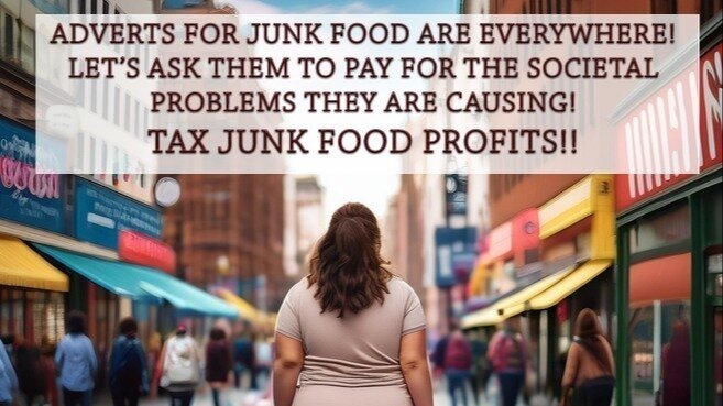 Petition update · Junk Food companies spend BILLIONS on advertising ...