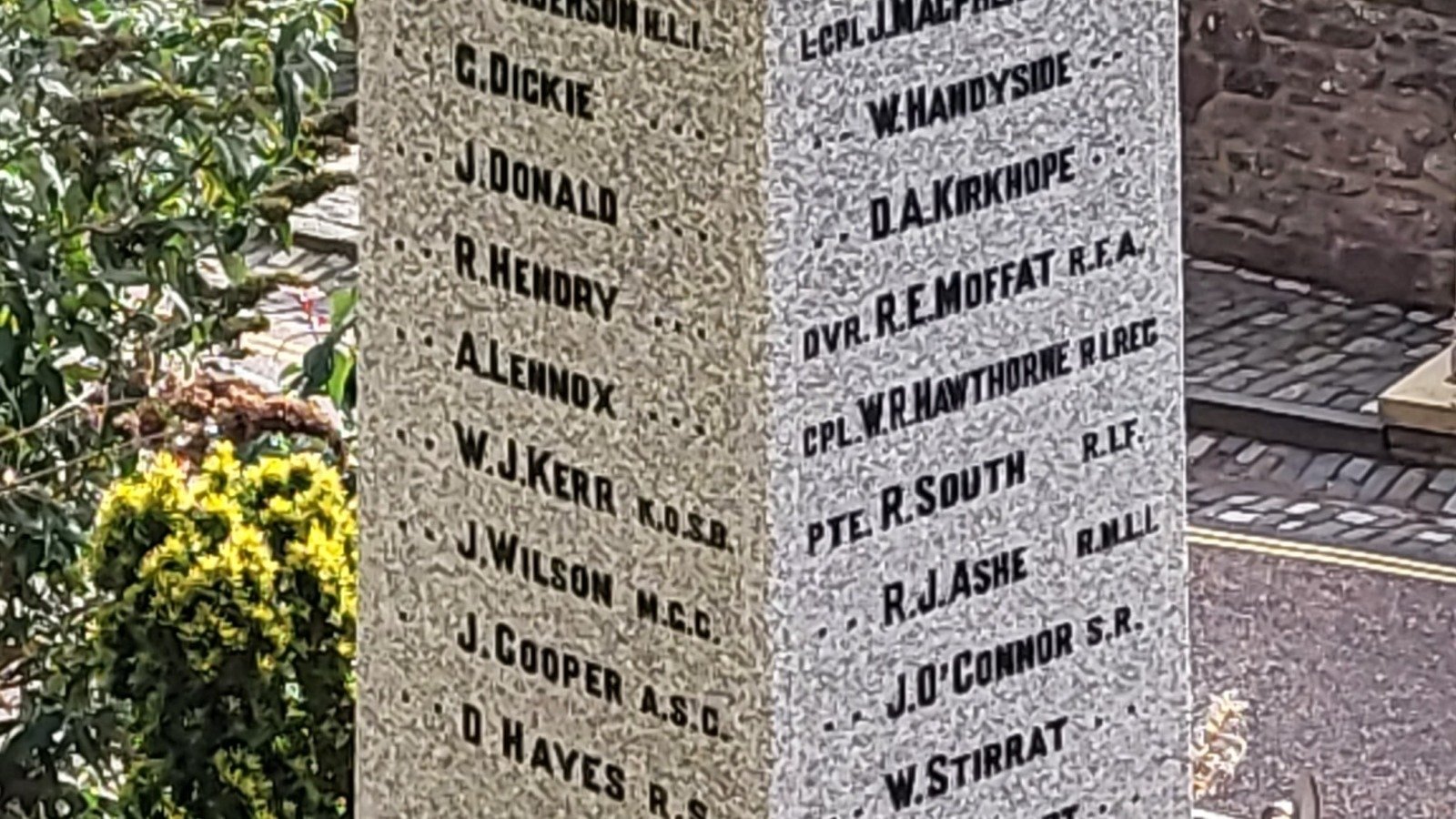 Petition · All war memorials to use full rank and names · Change.org