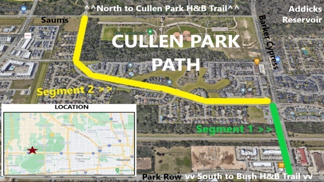 Petition · Connect Addicks and Barker: Support the Cullen Park Path ...