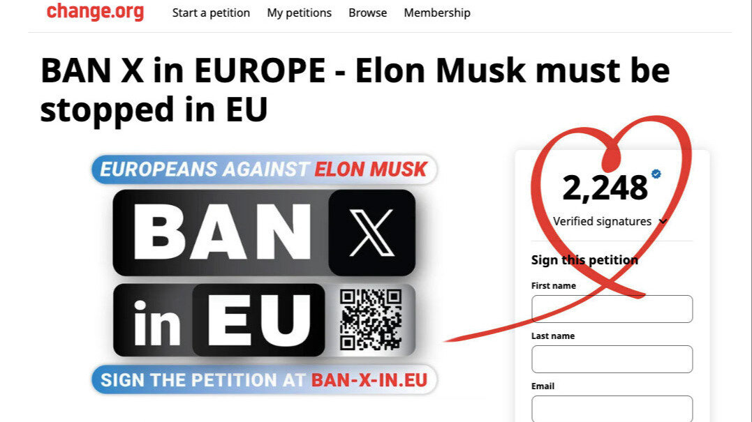 Petition update · Thank you for signing the petition to BAN X in Europe ...