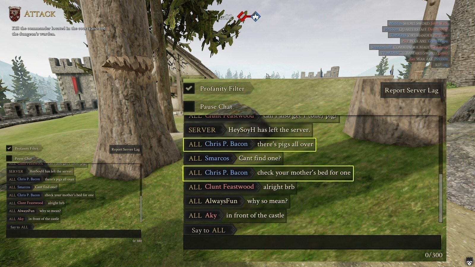 Petition · Demand the Removal of Mordhau Moderator Chris P. Bacon for ...