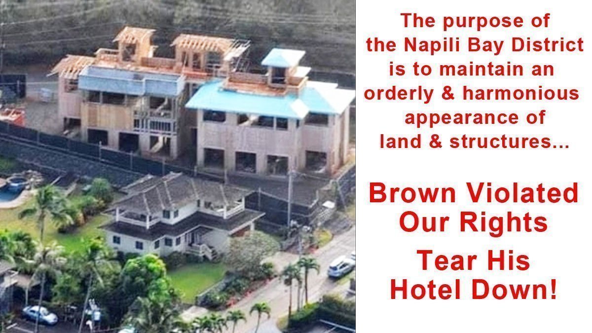 Petition update · Local Lawyer Organizes to Sue Greg Brown - Maui ...