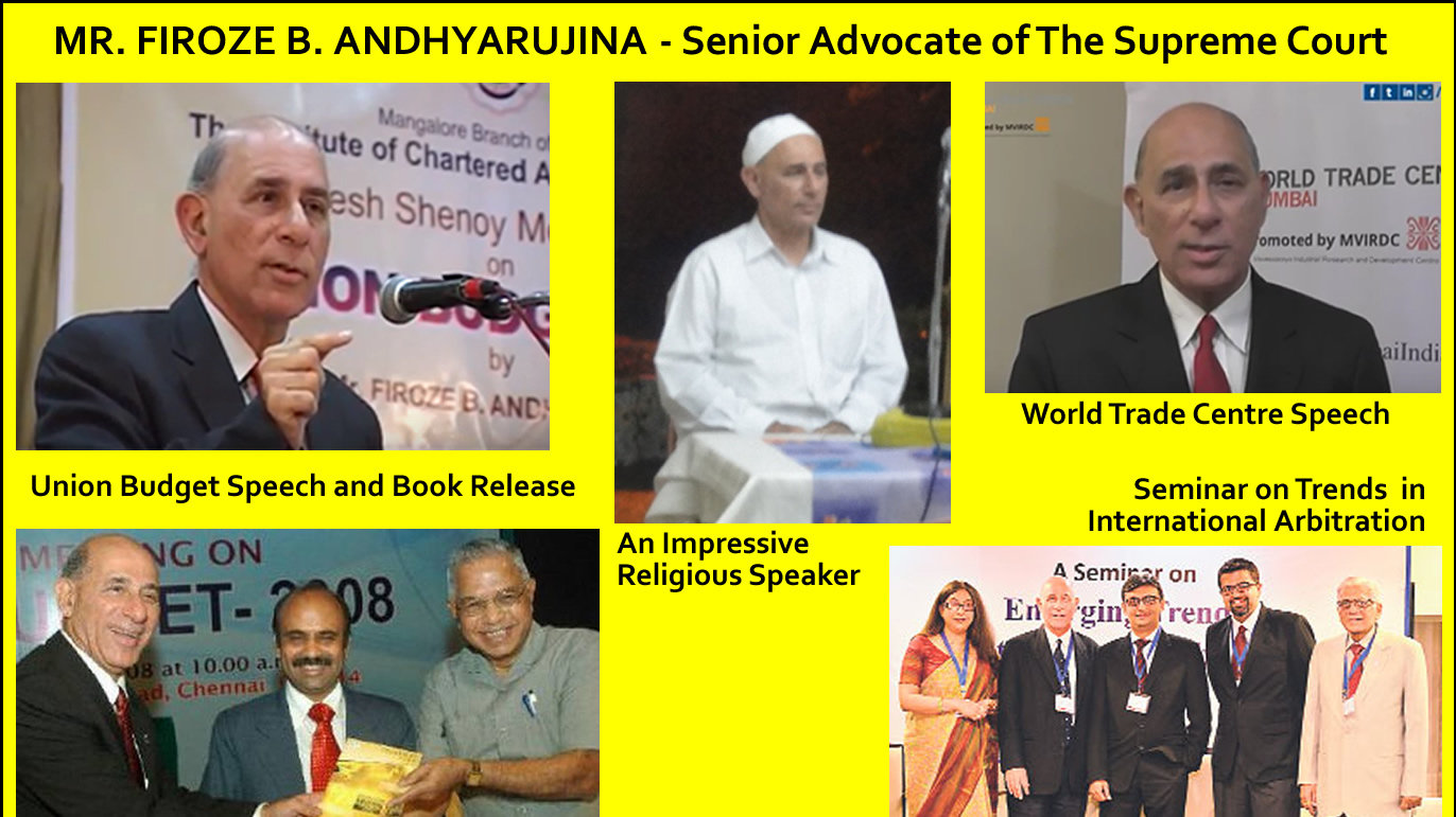 Petition · Nominating Mr. Firoze B. Andhyarujina As The Parsi Delegate ...