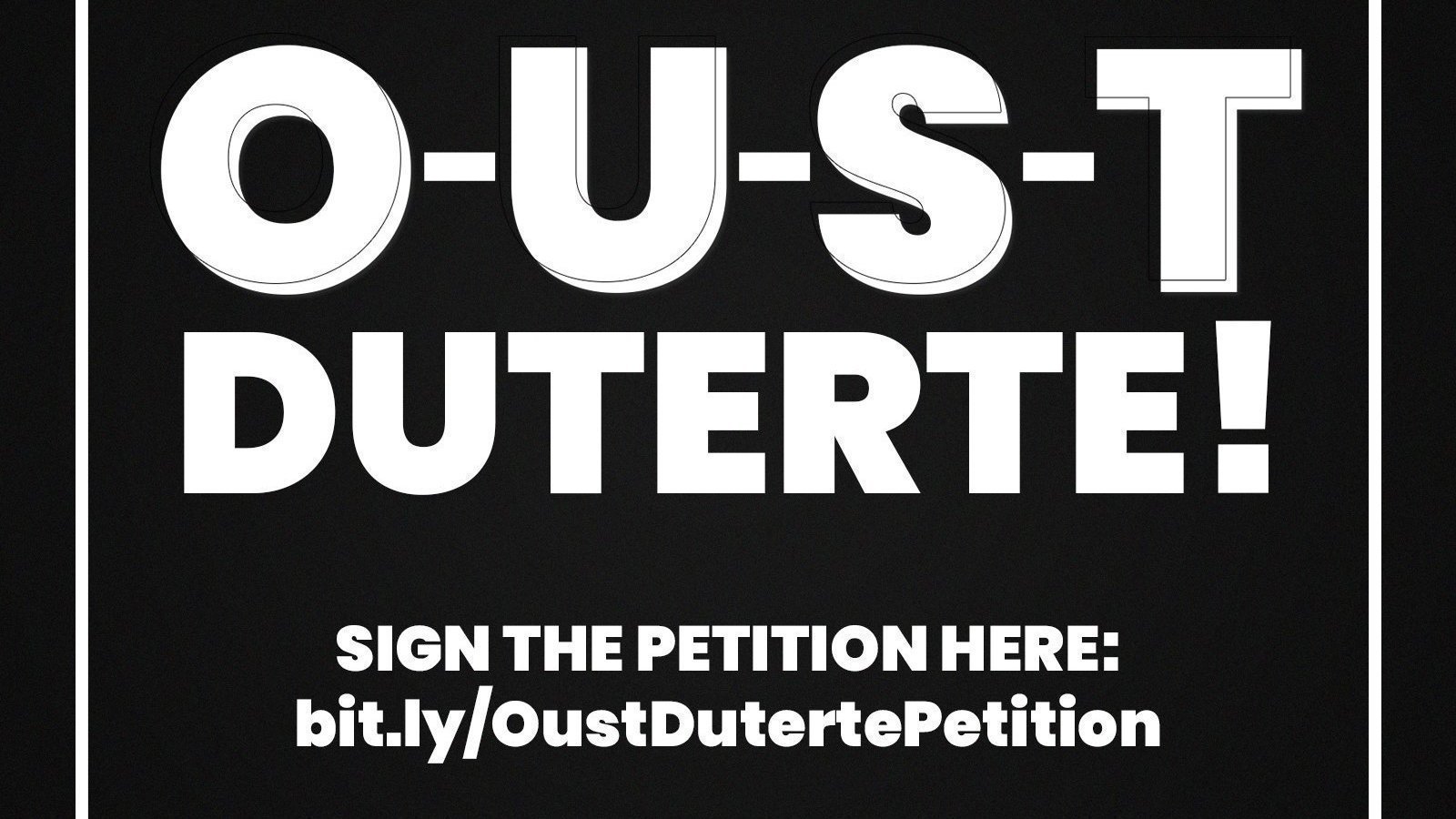Petition · OUST DUTERTE - Philippines · Change.org