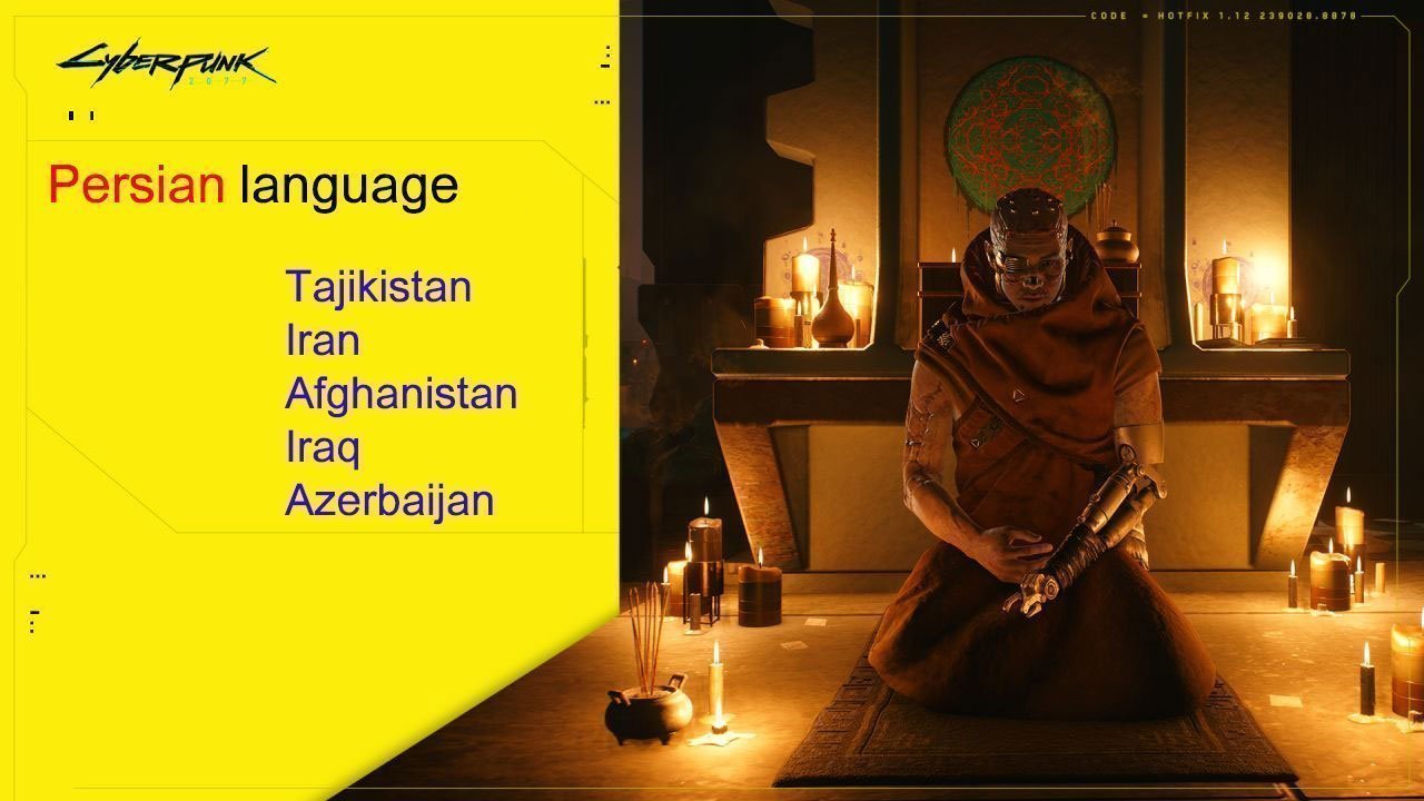 Petition · Cyberpunk 2077 ADDED Persian language - Iran · Change.org
