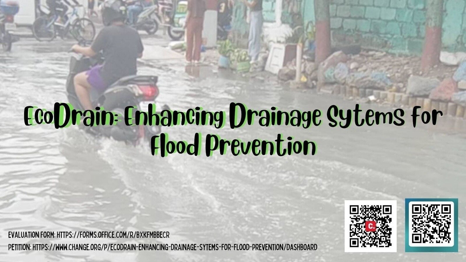 Petition · EcoDrain: Enhancing Drainage sytems for flood prevention ...