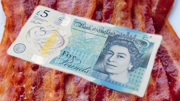 Petition · Make bank notes from Bacon! - United Kingdom · Change.org
