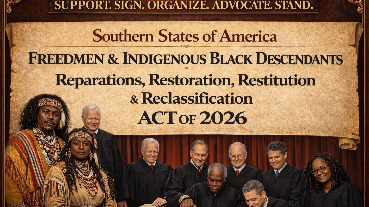 Petition · "Southern States of America Reparations, Restoration ...