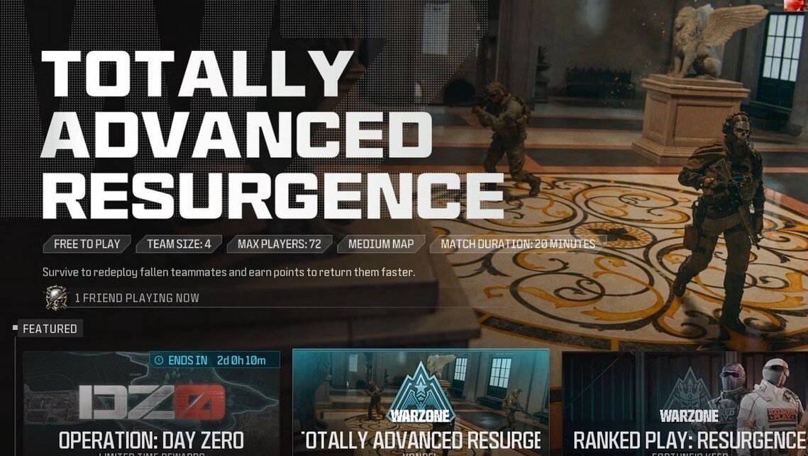 Petition · Reinstate Totally Advanced Resurgence Mode in MW3 - United ...