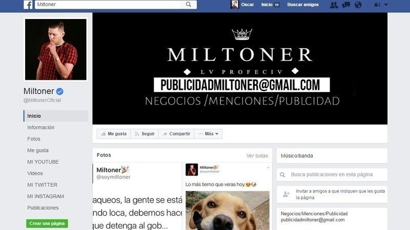 Petición · Facebook: Cierren la pagina de Miltoner · Change.org