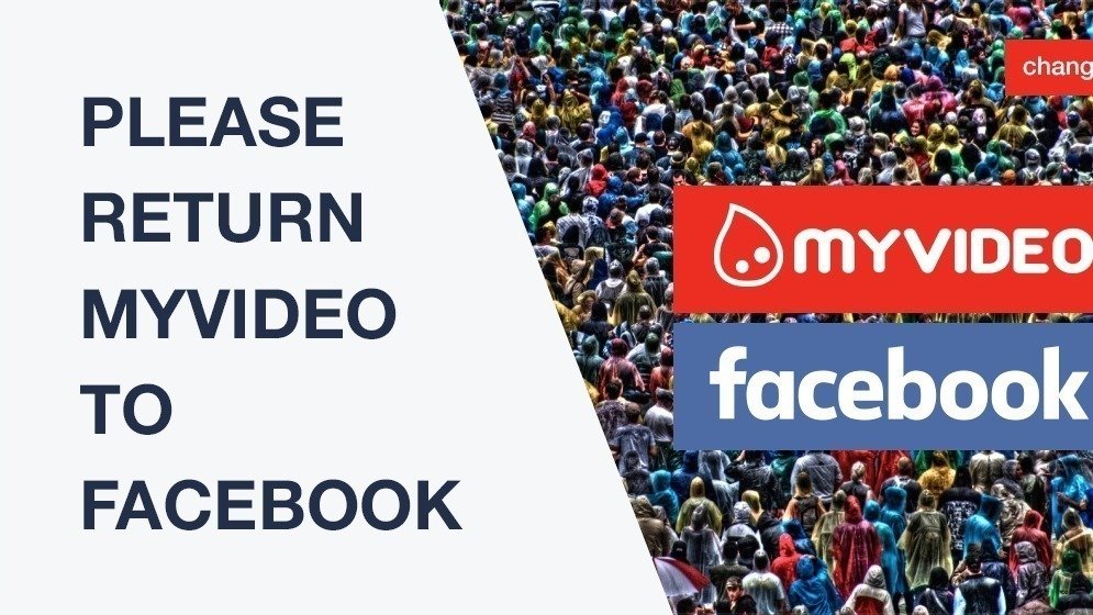 Petition · Return MYVIDEO back to Facebook - Georgia · Change.org