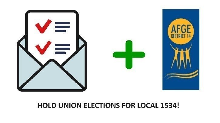 Petition · Demand Regular Union Elections for AFGE Local 1534 - (Dept ...