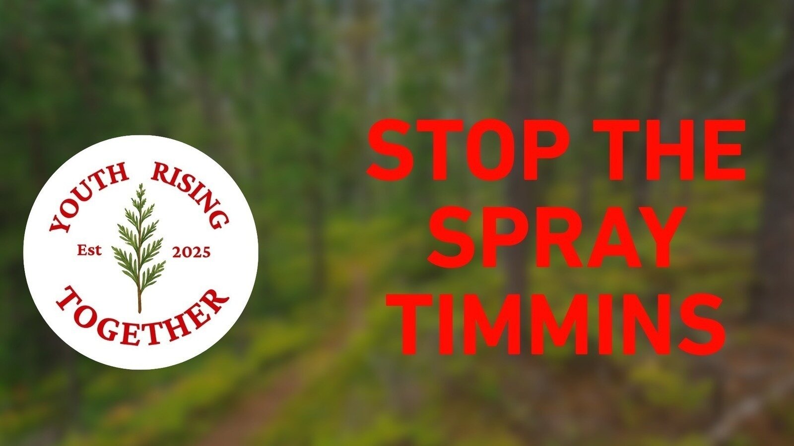 Petition · Stop glyphosate spraying in Timmins’ forests - Timmins ...