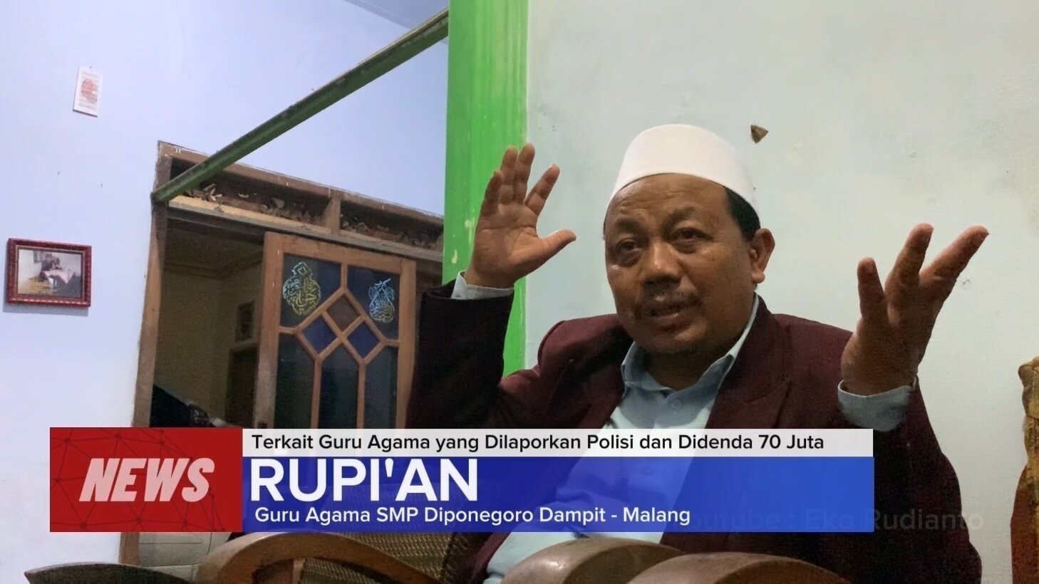 Petisi · Bebaskan Guru Agama SMP Diponegoro Dampit, Pak Rufi'an dari Tuntutan Pelapor ...