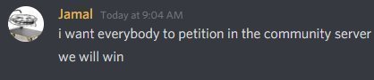 Petition · United Nation to investigate the banning of username Jamal ...