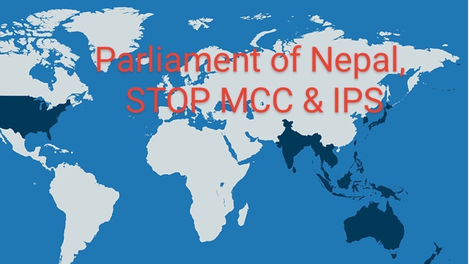 Petition · Stop Millennium Challenge Corporation/IPS in Nepal - United ...