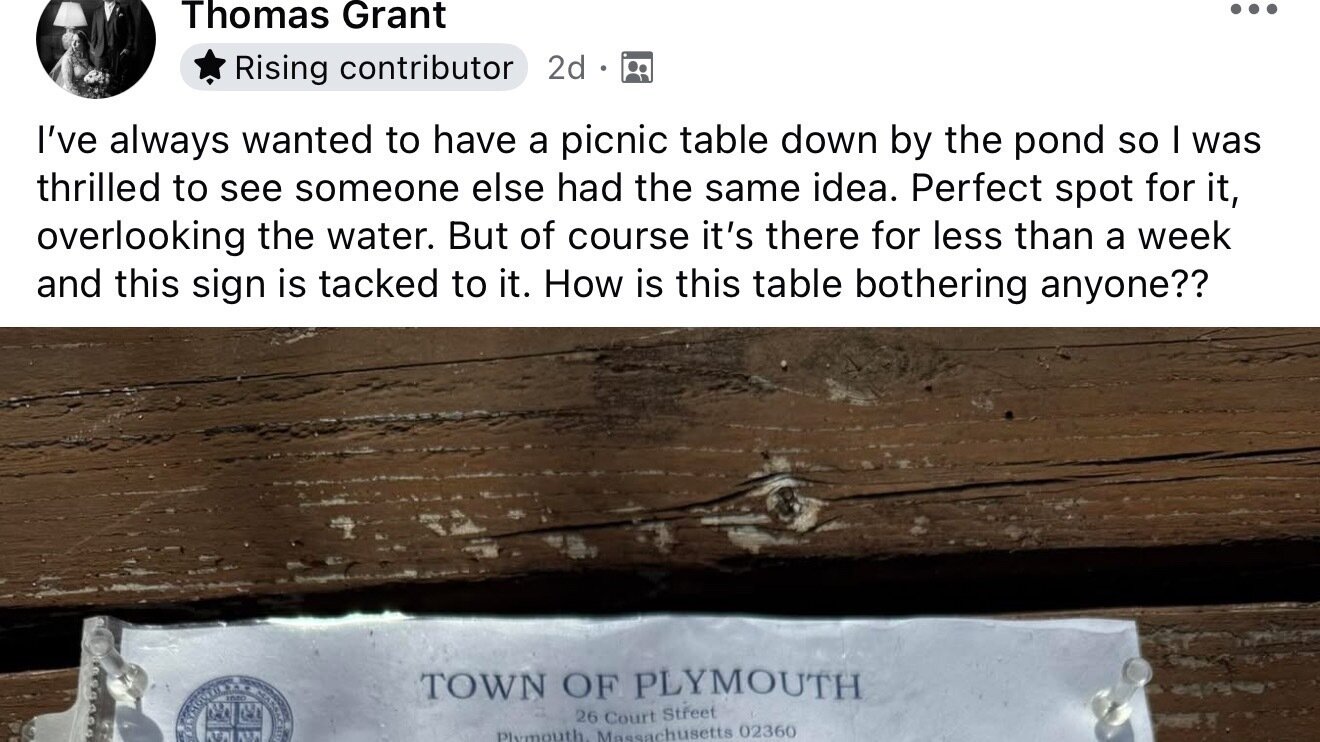 Petition · Keep the Picnic Table at Micajah Pond Park and Beach ...
