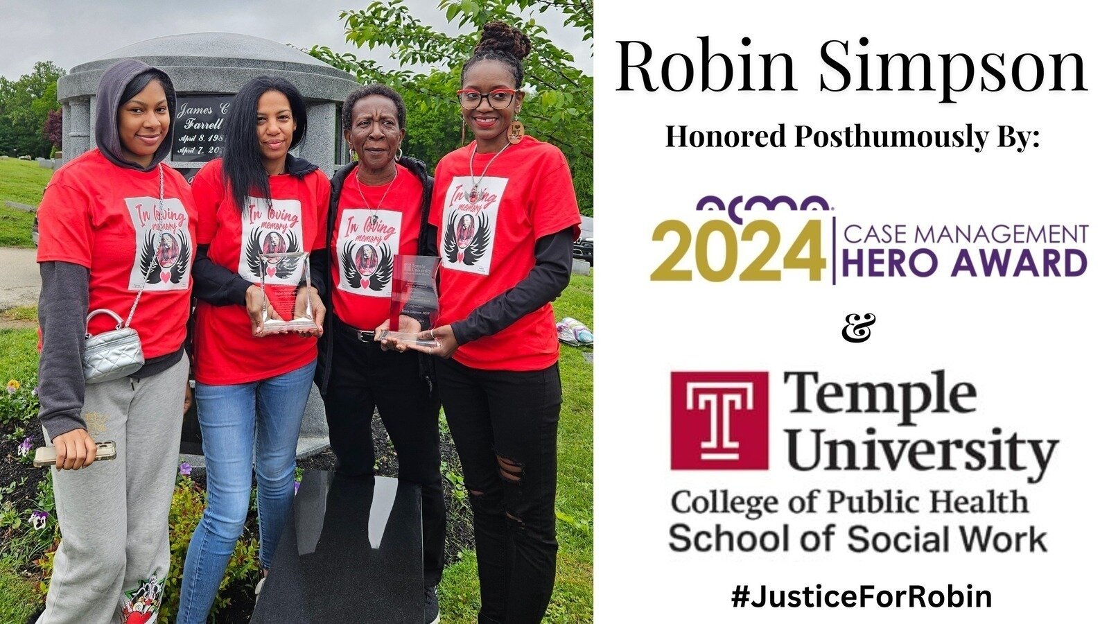 Petition update · HAPPY MOTHER'S DAY ROBIN!!!! We Are So Honored To Continue Your Legacy! ️ ...