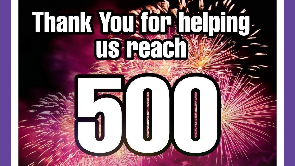 Petition update · WE DID IT! WE Reached 500 Signatures Thanks to You ...