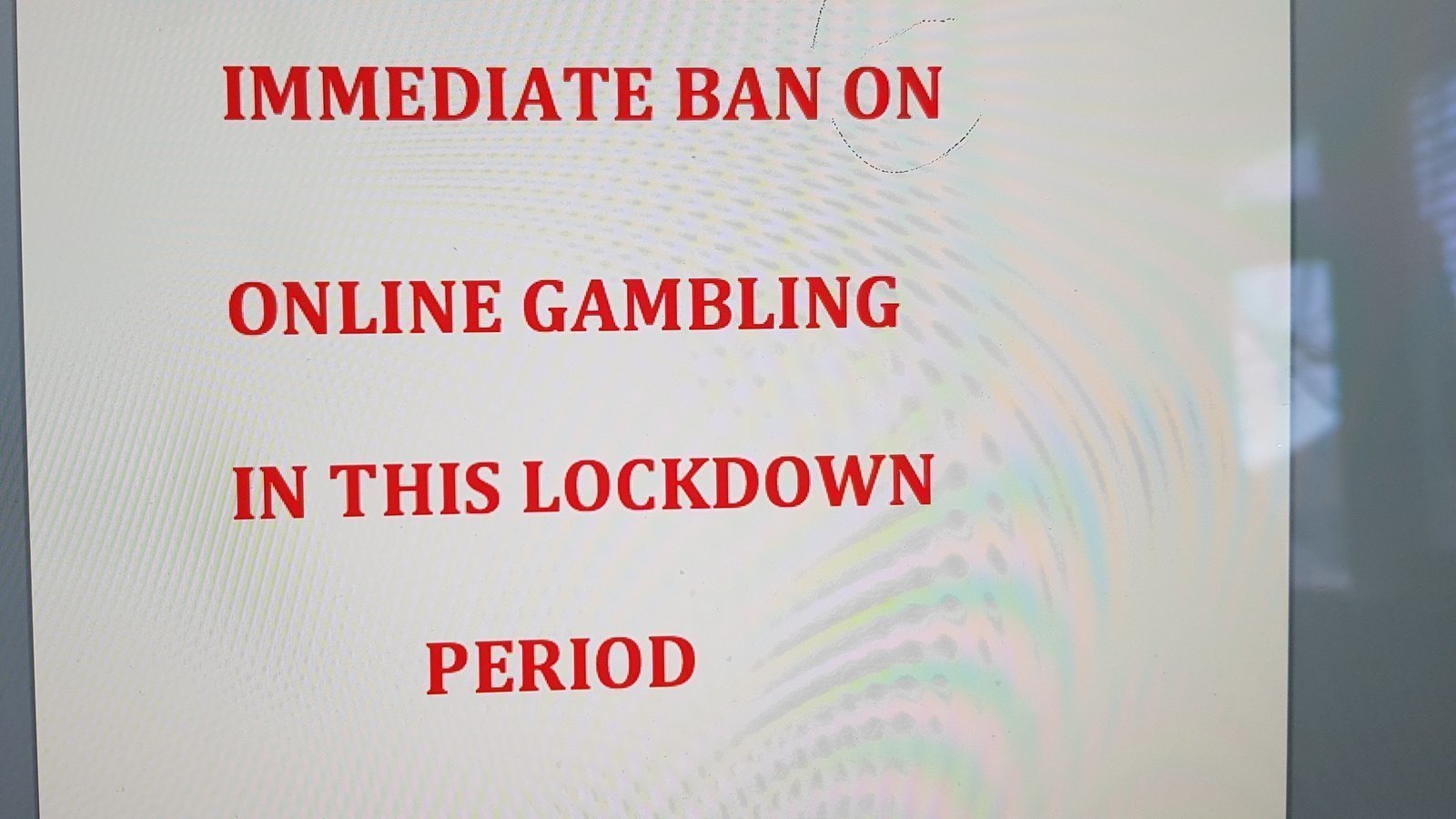 Petition · Immediate ban on online gambling - United States · Change.org