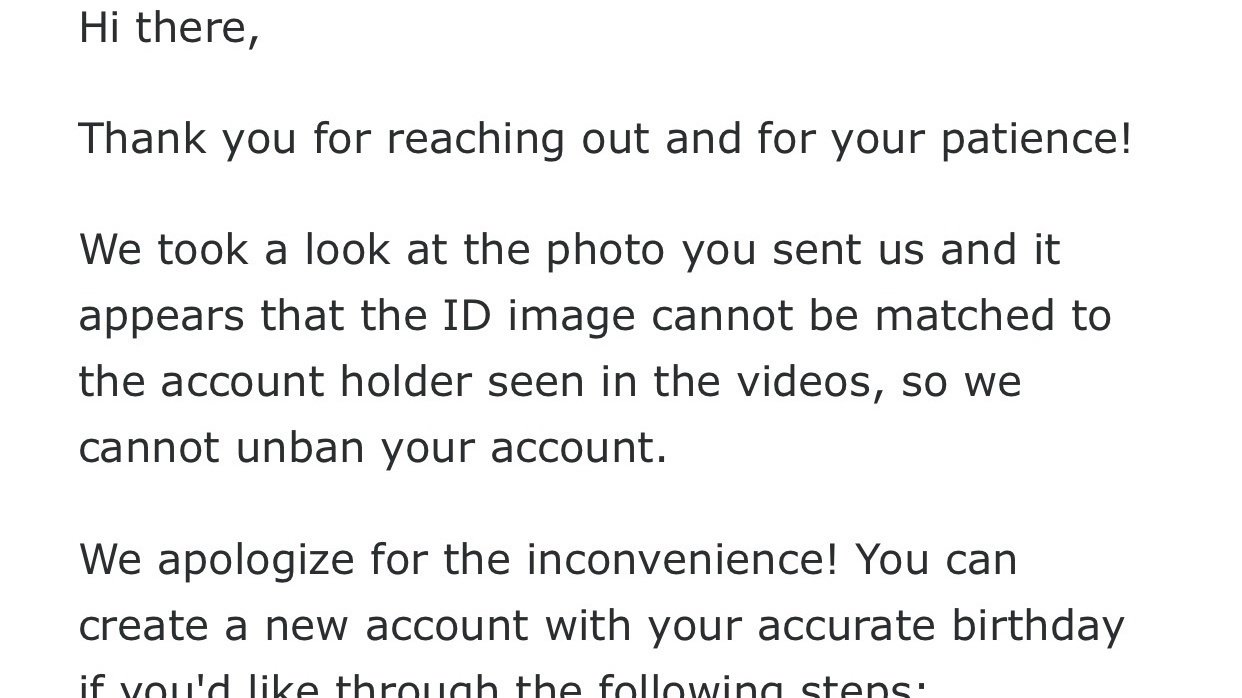 Petition · Unban all tik tok accounts that got banned unfairly - United ...
