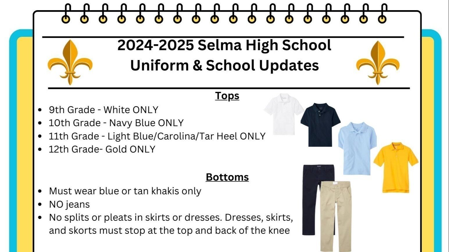 Petition · Allow Selma High School Students to Choose Their Apparel ...