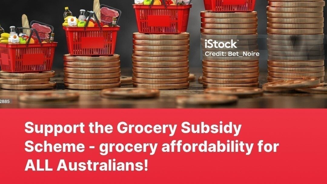 Petition · Support the Grocery Subsidy Scheme - grocery affordability ...