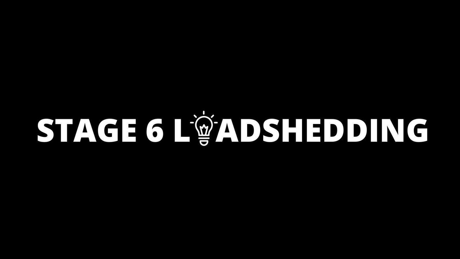 Petition · NO TO STAGE 6 LOADSHEDDING! - South Africa · Change.org