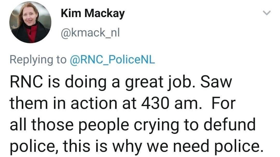 Petition · Remove Kim Mackay as Vice Chair of the Newfoundland and ...