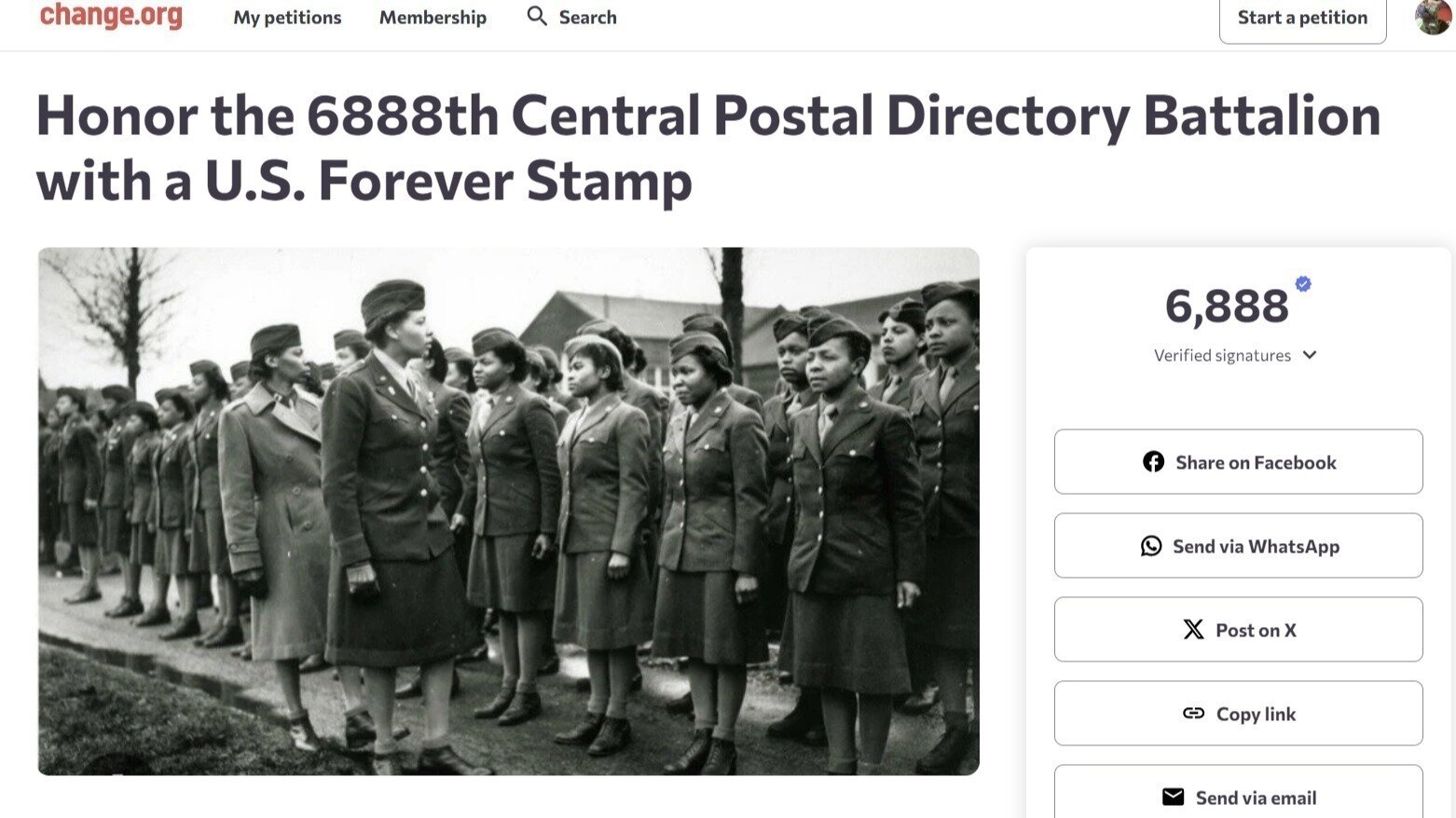 Petition update · 🎉 We’ve Reached 6,888 Signatures – Let’s Keep Going! · Change.org · Change.org