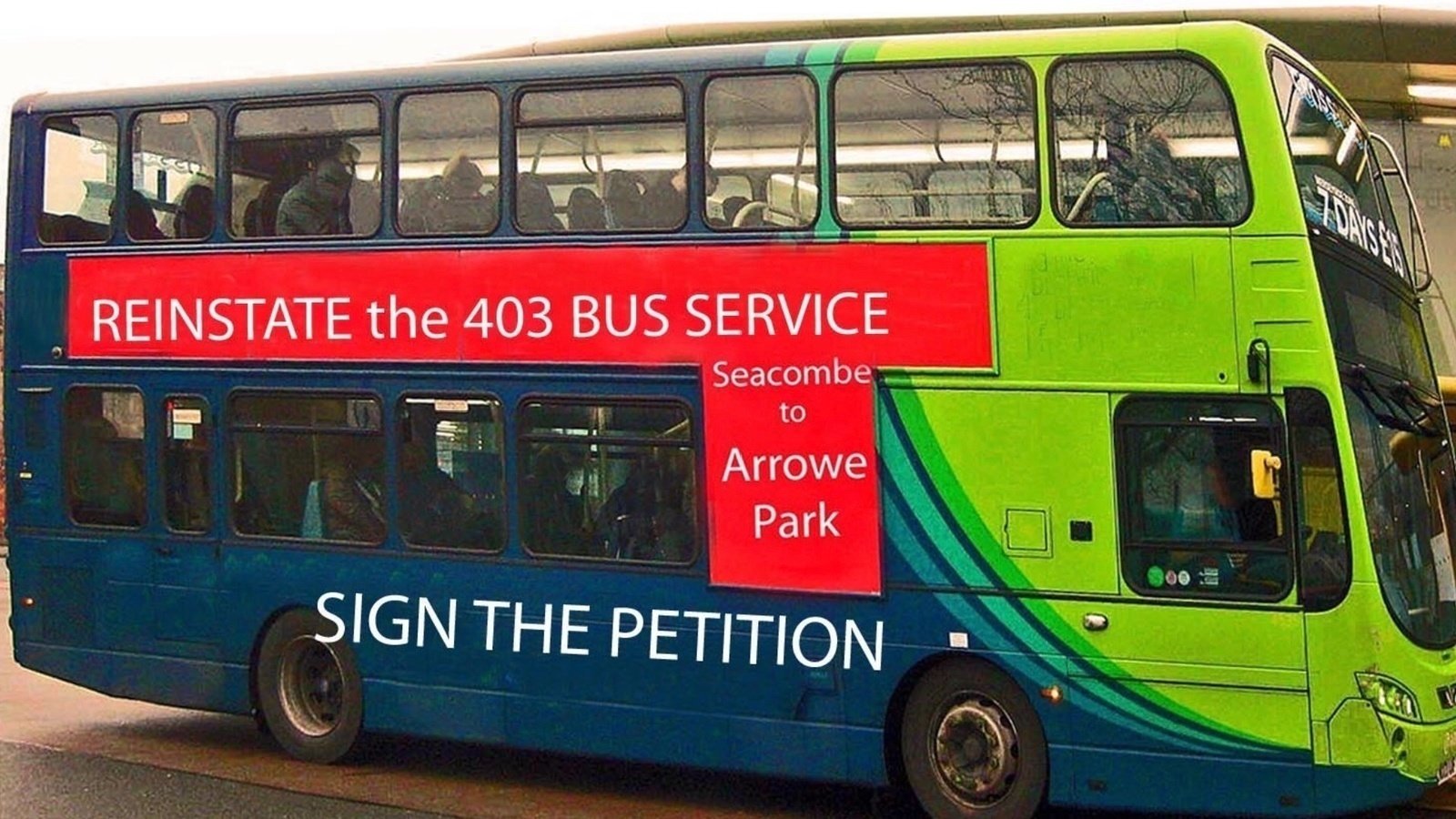 Petition Reinstate The 403 Bus Service Change Petition Reinstate The 403 Bus Service Change