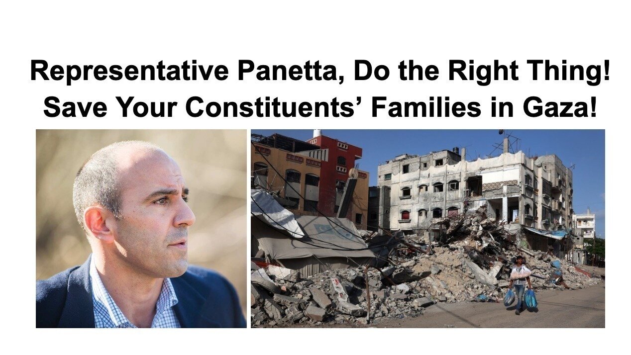 Petition · Urge Jimmy Panetta to Save Palestinian Constituents ...